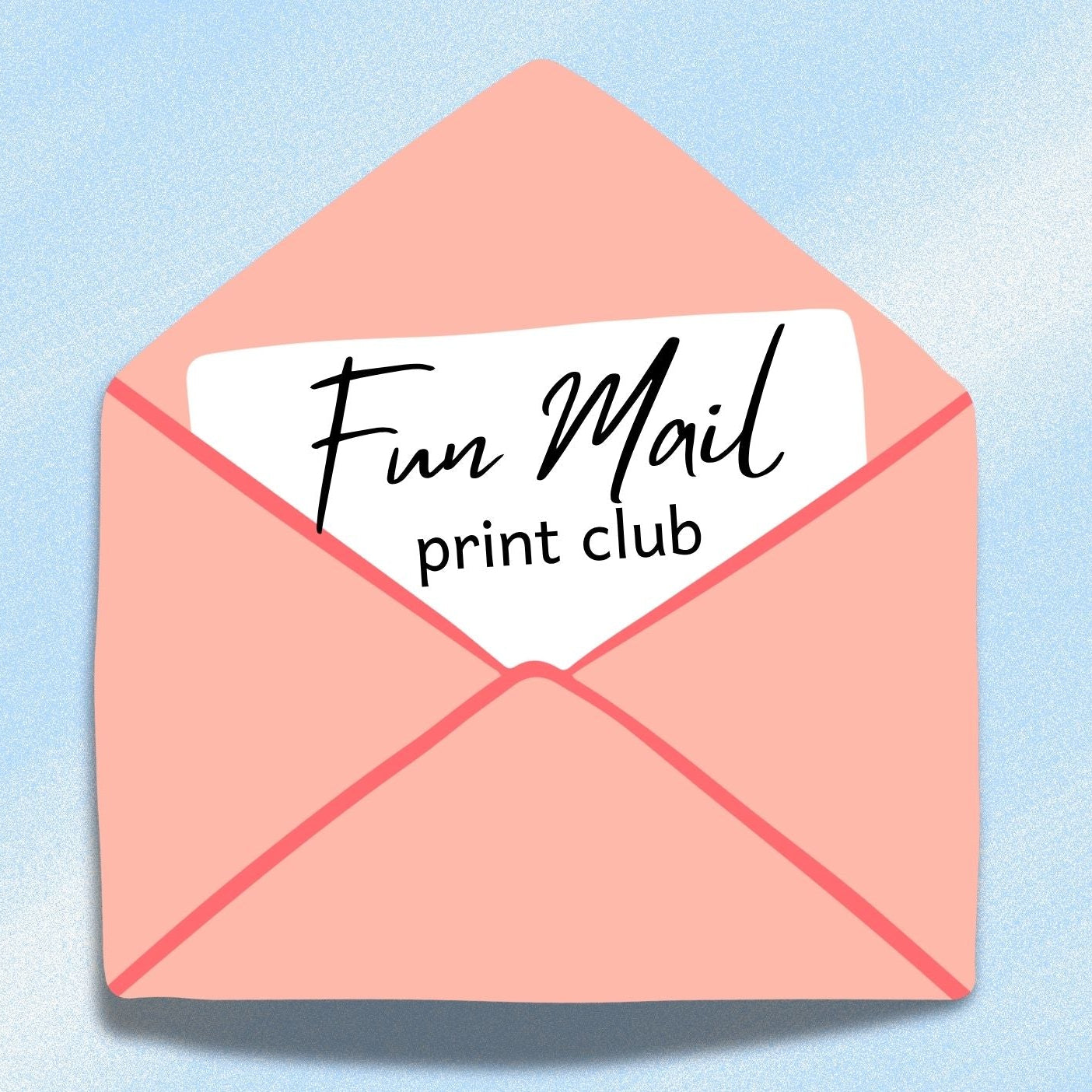 Fun Mail Print Club – Colorful Meghan